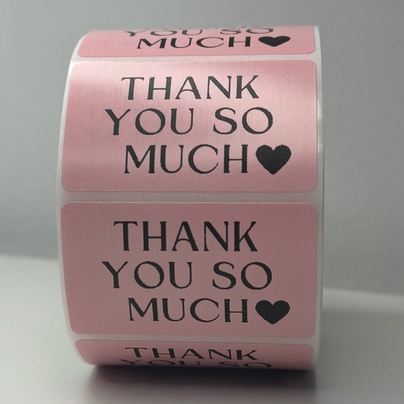STICKERAFT | Office | Thank You So Much Sticker Packaging Supplies ...